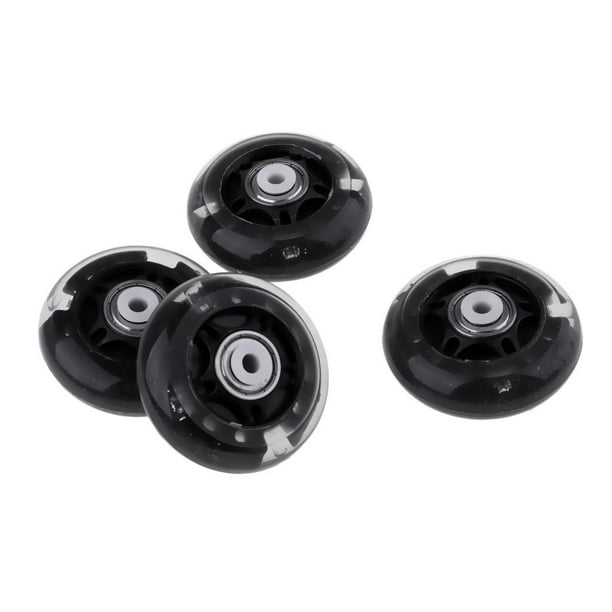 64mm Inline Skate Wheels Inline Skates Replacement Wheel with Beas ...