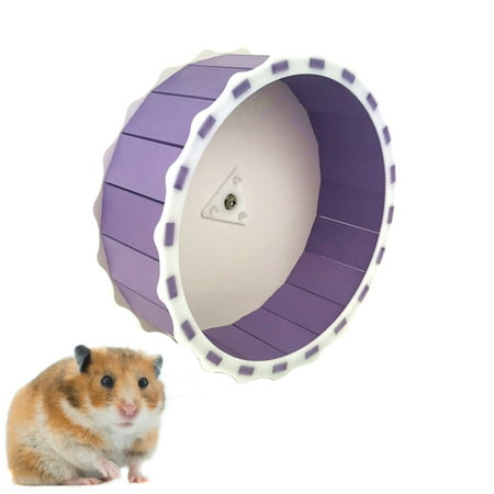 Plastic Hamster Wheel Silent Small Animal Exercise Wheel Hamster ...