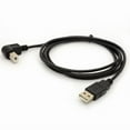 OLIVE- 1.5M Usb To Printer Adapter Cables 90 Degree 2.0 A Male B Down ...