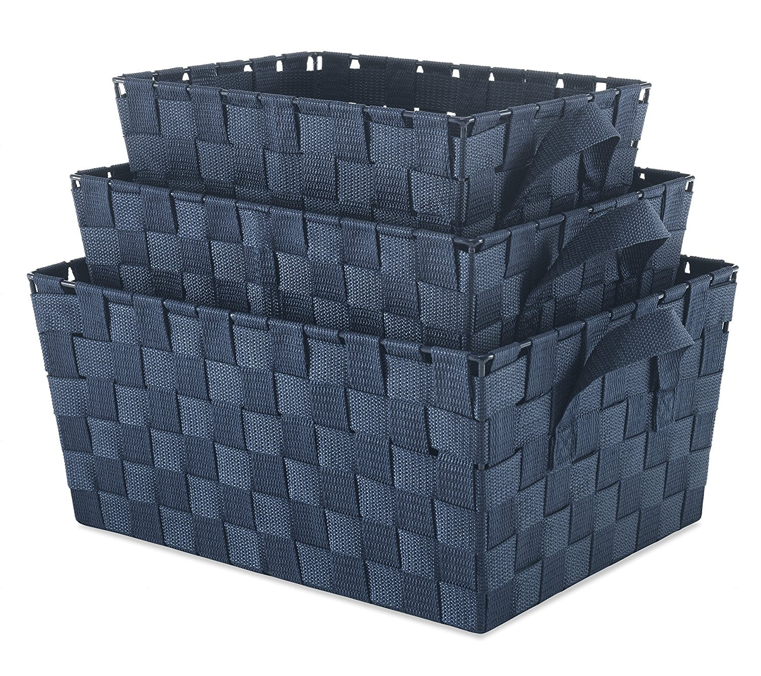 Whitmor Woven Fabric Storage Basket - Walmart.com