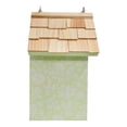 Laura Ashley Heirloom Ditzy Garden Birdhouse - Mint Green - Walmart.com