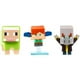 Minecraft Build-A-Mini 3-Pack Pack Alex W/Elytra, Evoker, Green Sheep ...