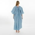 5XL Plus Size Adult Hospital Gown, Long Sleeves, Washable Patient Robe ...