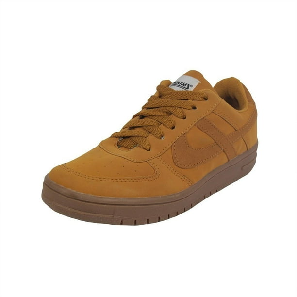 Tenis Hombre Caballero Panam Tipo Gamuza Ocre Casuales naranja claro 28 Panam 126C29 | Bodega ...