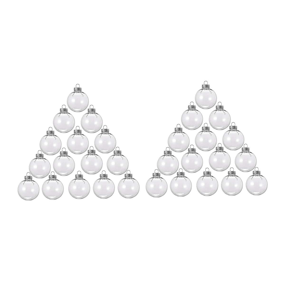 Click here for Unbranded 30 Pcs Round Clear Christmas Balls Filla... prices