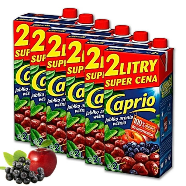 Caprio Apple-Aronia-Cherry 2L Pack of 6 - Walmart.ca