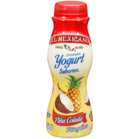 Marquez Brothers El Mexicano Drinkable Yogurt, 7 oz - Walmart.com
