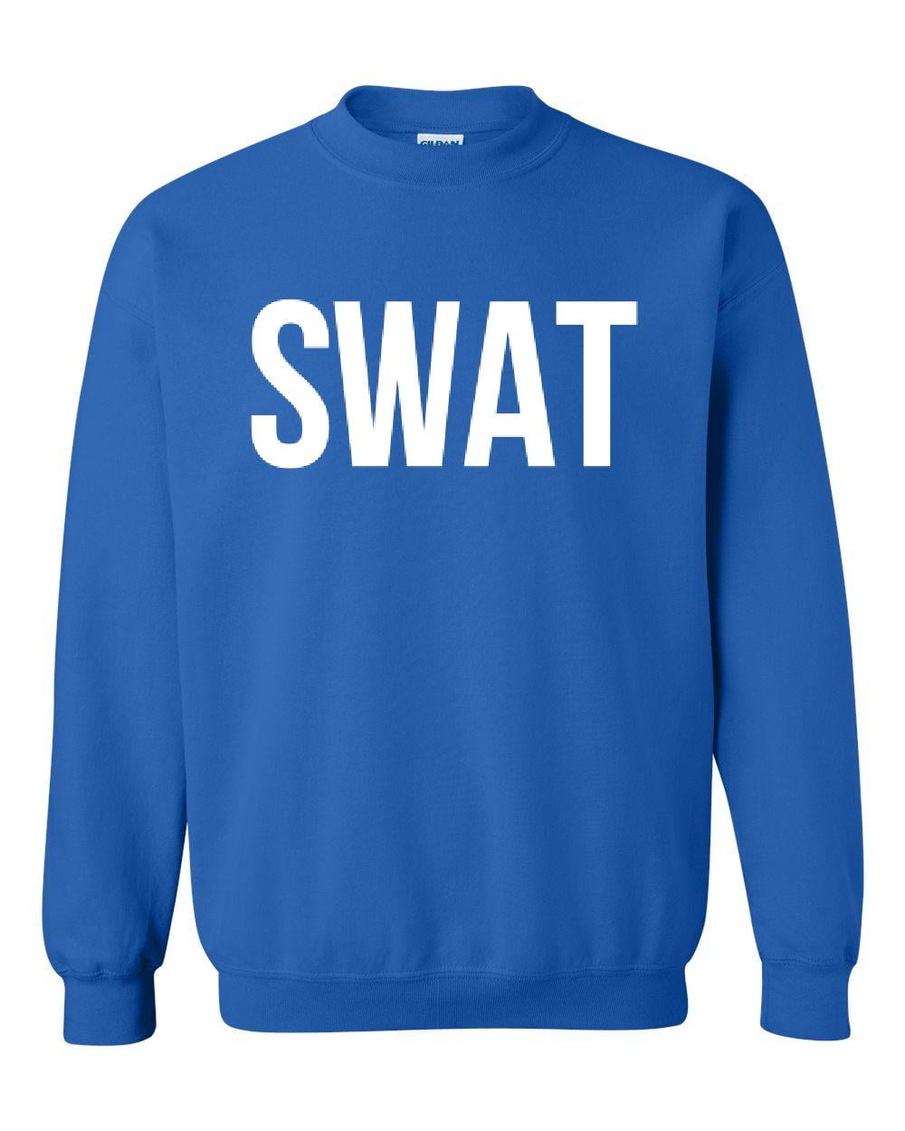 Party Costume SWAT Men Crewneck Sweatshirt - Walmart.com