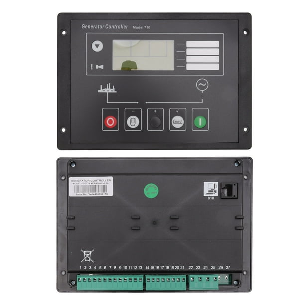 Diesel Generator Control Panel, ABS Robust Utility Monitoring Diesel Generator Controller LCD ...