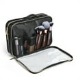 Modella Travel Zip and Carry Cosmetic Bag Weekender, Black - Walmart.com