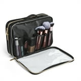 Modella Travel Zip and Carry Cosmetic Bag Weekender, Black - Walmart.com