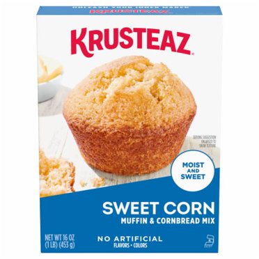 Krusteaz® Southern Cornbread & Muffin Mix 11.5 oz. Box - Walmart.com