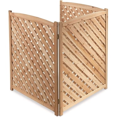 CASTLECREEK Outdoor AC Unit Conditioning Enclosure Side Panel, Free ...