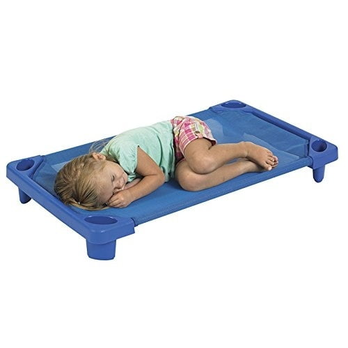 Click here for Ecr4kids Streamline Cot Toddler Rta - Blue (Pack O... prices