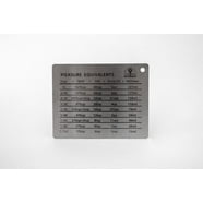 Mr. Pen- Kitchen Conversion Chart Magnet, Imperial & Metric to Standard ...