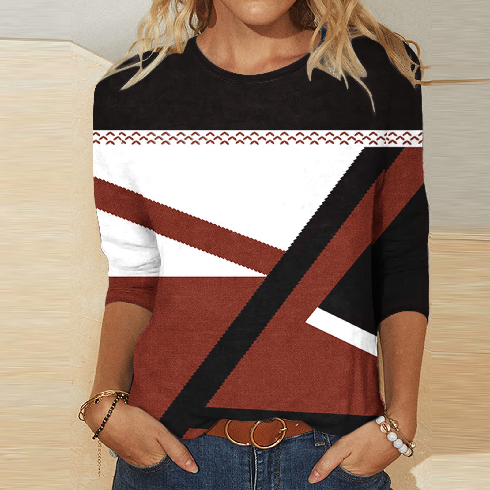 Click here for Baikeli Womens T Shirts Clearance 3/4 Sleeve Shirt... prices
