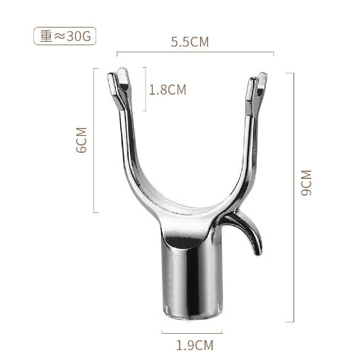 6pcs Aluminium Alloy Tree Branch Support Tree Brace Branch Crutch Tree ...