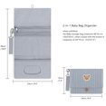 3. Space-Saving Cotton Diaper Storage, Stroller-Mounted Foldable ...