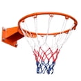 Kids Heavy Duty Wall Mounted Basketball Hoop Indoor Outdoor - Walmart.com