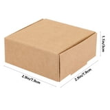 20pcs Kraft Paper Packing Boxes Small Shipping Boxes for Soap Candies ...