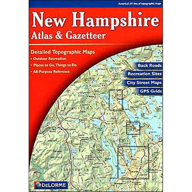 Universal Map 899332420 New Hampshire Atlas & Gazetteer - Walmart.com