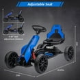 Pinypikaka 12V Electric Go Kart 7AH Battery Powered Car for Kids ...