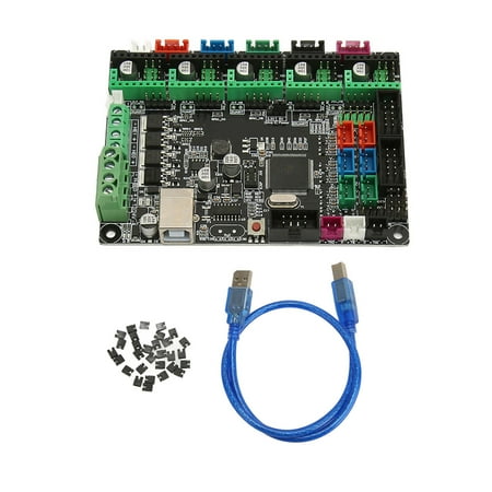 MKS Motherboard, DC12V To DC24V Connect LCD Display 3D Printer Control ...
