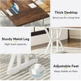 "Tribesigns 71"" Versatile Executive Desk, Large Study Table, Home ...