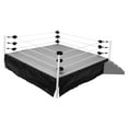 Figures Toy Company WWE AEW Compatible Wrestling Ring with Metal Posts ...