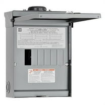 Square D Load Center,100A,Lug,1 Phase,6 Spaces HOM612L100RB - Walmart.com