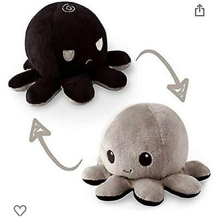 Reversible Octopus Plushie Sensory Fidget Toy Angry Octopus | Walmart ...