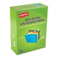 Staples Colored Hanging File Folder, 5-Tab Letter Size, 20/Box (ST13324 ...
