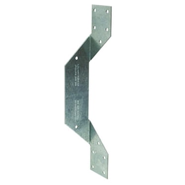 Simpson Strong-Tie 2 ft. x 12 in. x 12 in. Steel 12 Gauge T Strap OT ...