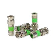Ideal Compression Rg6 F Connector Reg/tri/quad 100pk - Walmart.com