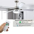 2 Pack Small Size Universal Ceiling Fan Remote Control Kit with Light ...