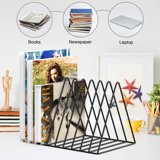 Pro Space Magazine Holder Triangular File Sorter Desktop Book Display ...