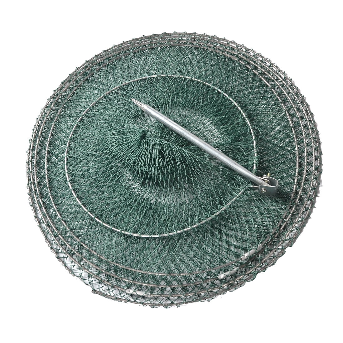 Green Fishing Fish Netting 4 Layers Knot Mesh Fish Lobster Net ...