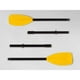 Intex Set of 48" Paddles Plastic Ribbed French Oars for Inflatable Boat ...