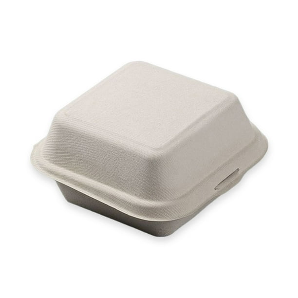 50Pcs Disposable Biodegradable Box Packing Bento Food Dessert Boxes ...