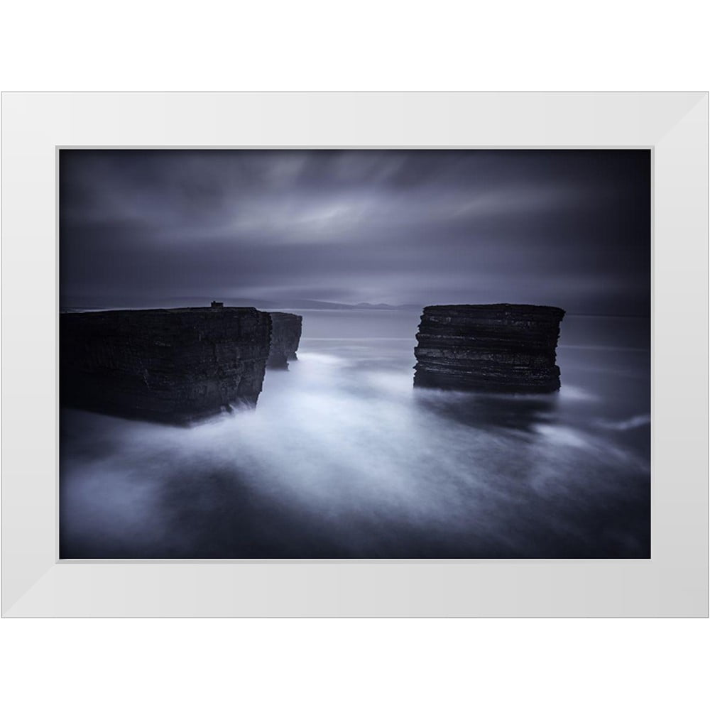 Kelly, Graham 18x14 White Modern Wood Framed Museum Art Print Titled ...