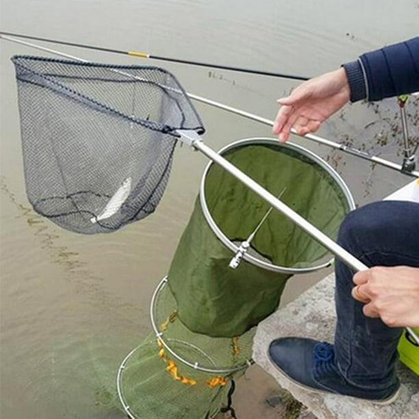 Fishing Landing Net 3 Section Telescopic Fishing Landing Net Extending ...