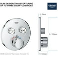 Grohe 29 137 Grohtherm Dual Function Thermostatic Valve Trim Only ...