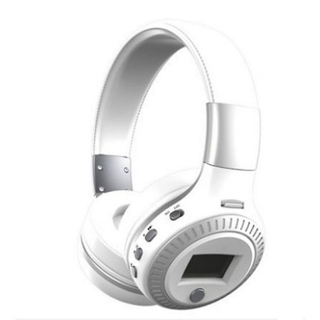 Bluetooth Headset Wireless Stereo Foldable Headset 3.5mm(White,Colour ...