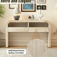 Narrow Table | Multi-Purpose Use in Different Spaces | MDF and Veneer ...