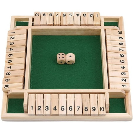 Wooden table board game for kids for kids Classic dice digital flop ...