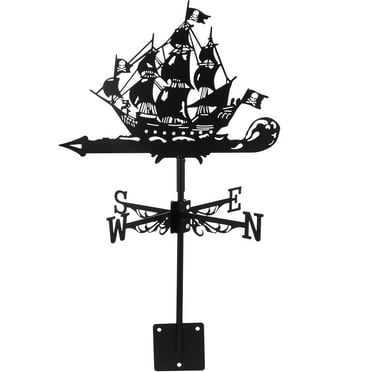 Zimtown 8FT Windmill Ornamental Metal Wind Mill Weather Vane Weather ...