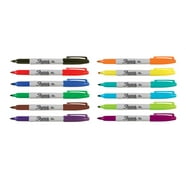 Sharpie Electro Pop Permanent Markers, Ultra Fine Point, Assorted ...
