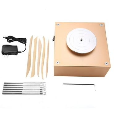 US Art Supply® LARGE 12" Diameter Sculpting Wheel- Heavy Duty All Metal ...