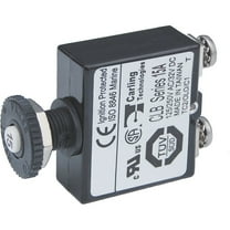 Blue Sea Push Button Reset Only Screw Terminal Circuit Breaker - 30 ...