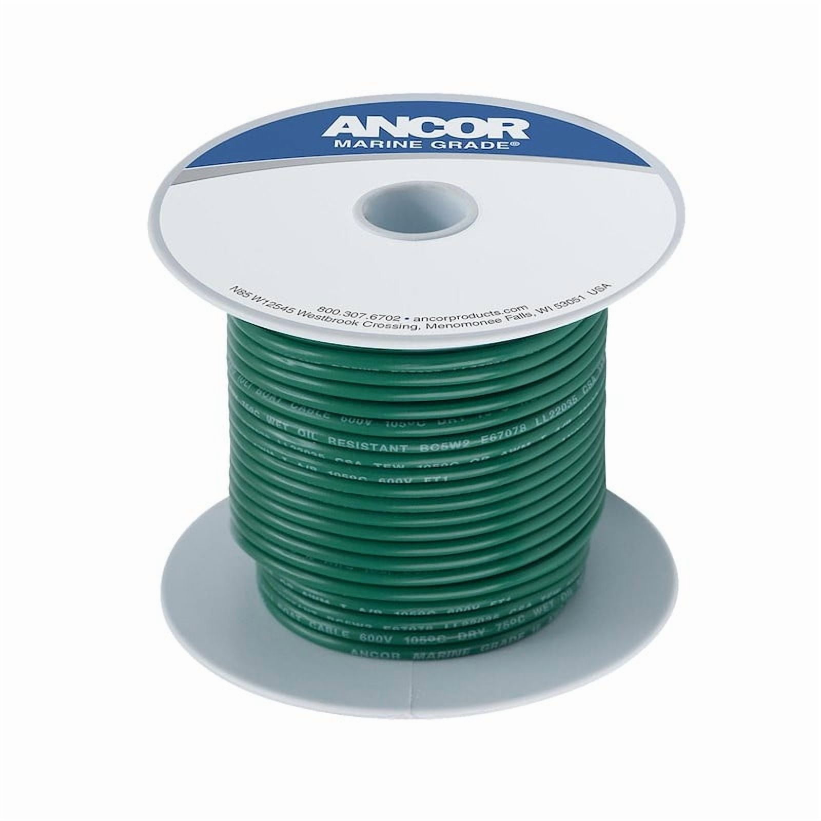 Click here for Ancor Green 6 Awg Tinned Copper Wire - 50 prices